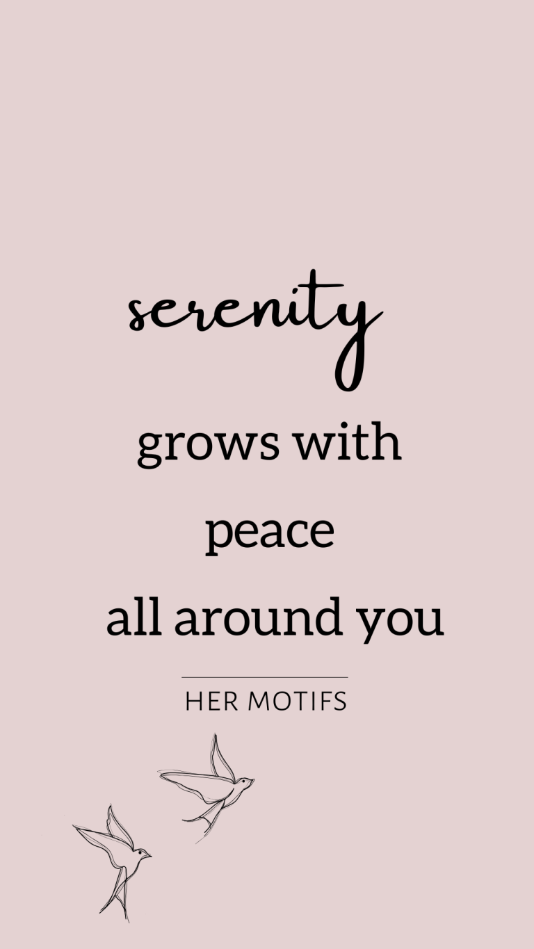 100 Healing Serenity Quotes | Her Motifs
